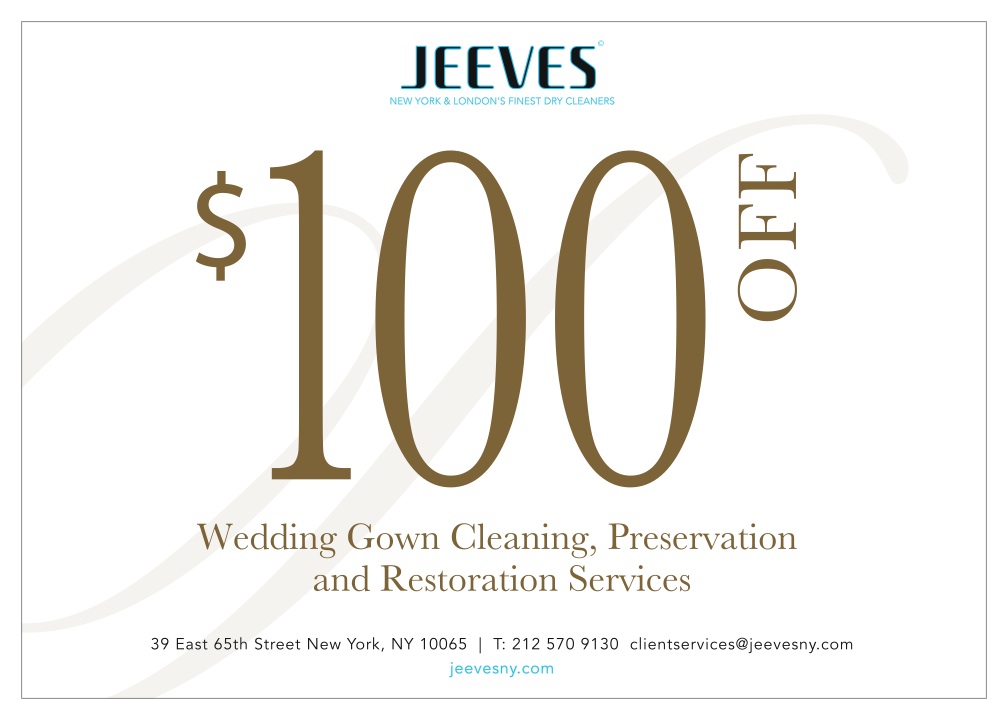 It's Wedding Season, And Jeeves has the Perfect Gift! - Dry Cleaning Tips